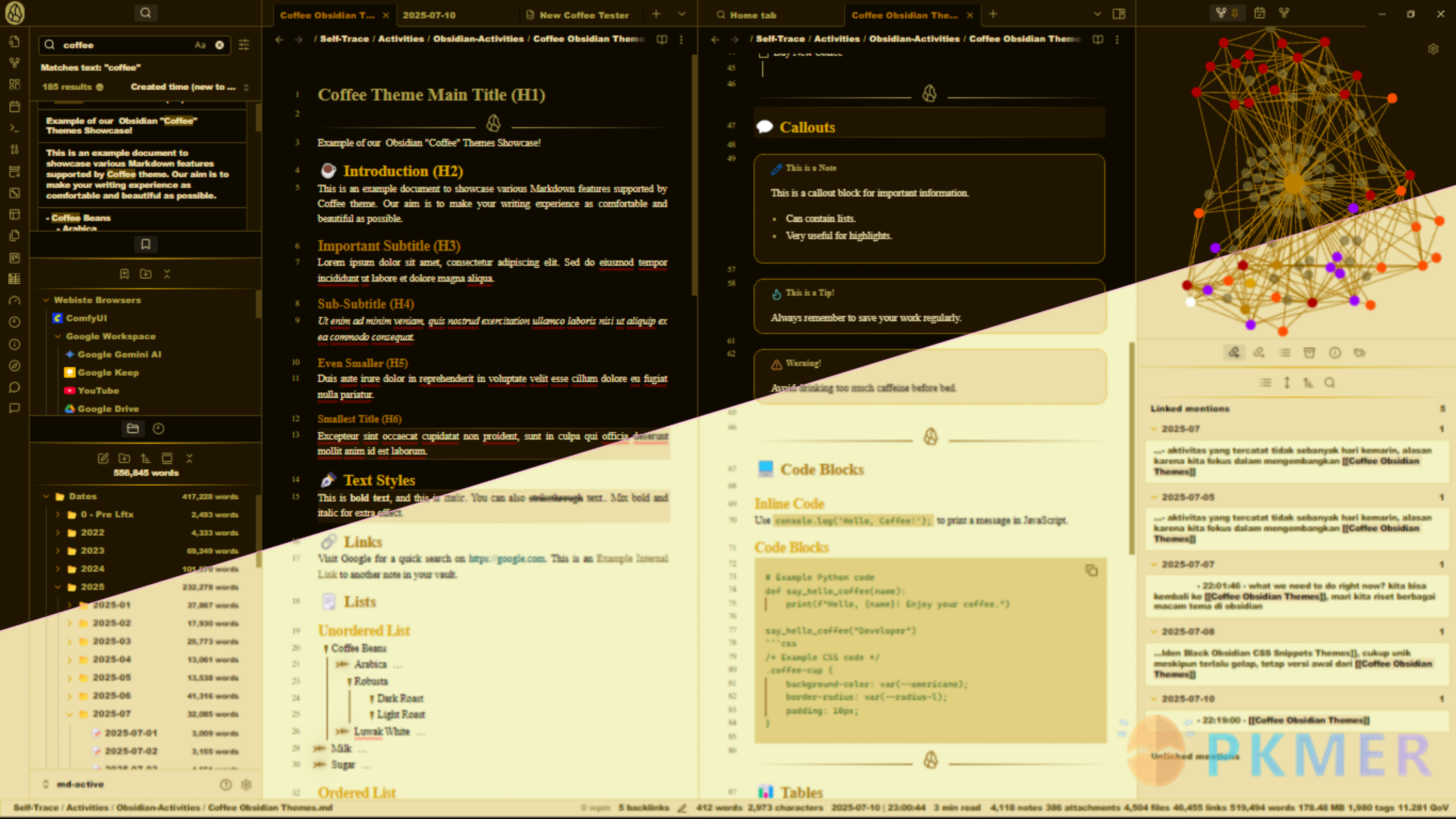 PKMer_Obsidian Weekly 2025-07-13：多种多样的日程管理和视图